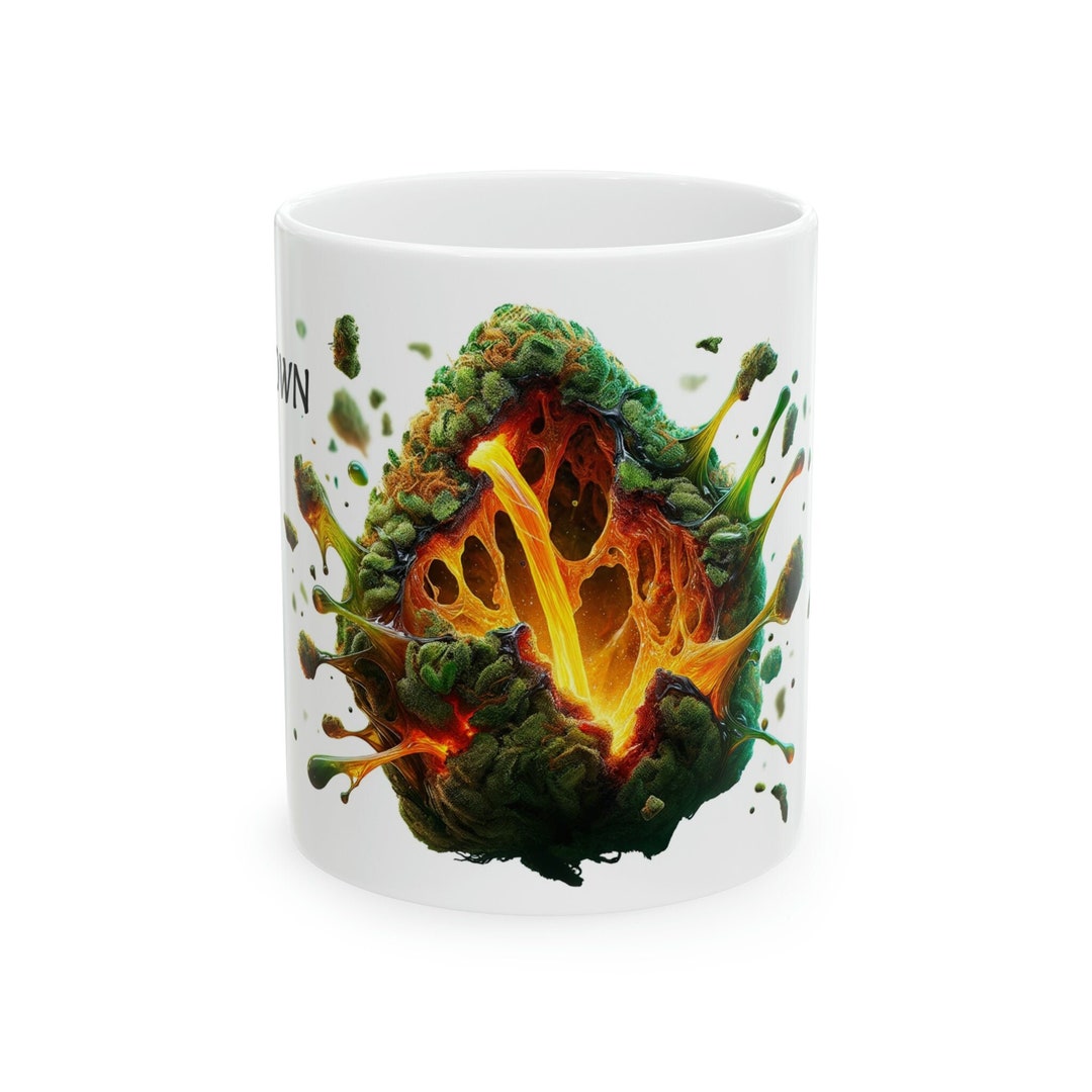 MELTDOWN WEED Strain Themed Coffee Mugs Perfect Gift for Smokers ...