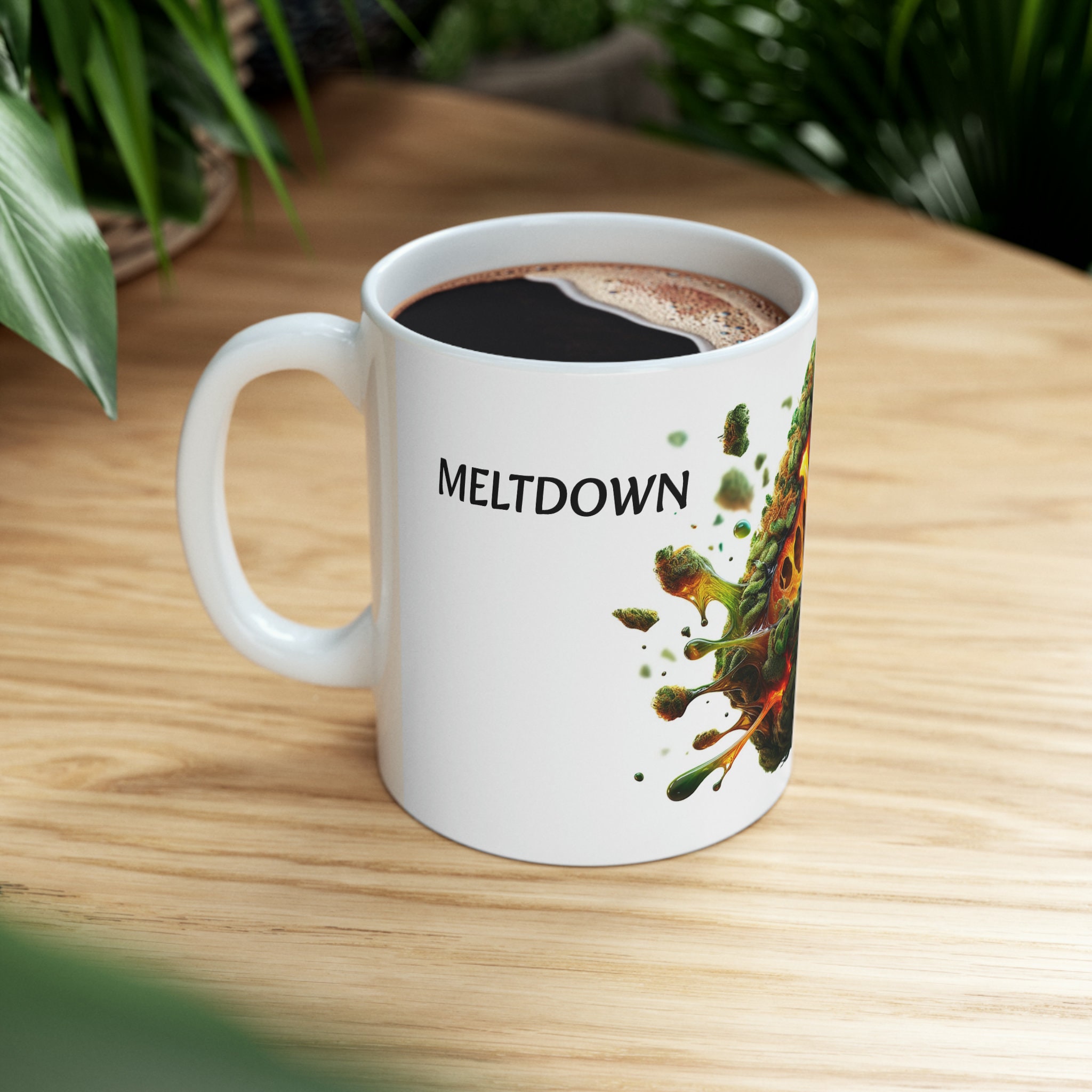 MELTDOWN WEED Strain Themed Coffee Mugs Perfect Gift for Smokers ...