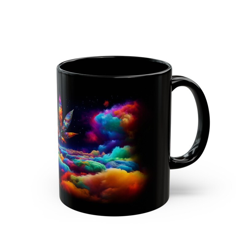 420 SPACE CLOUDS Weed Coffee Mug 11oz Marijuana Gift for Smokers ...