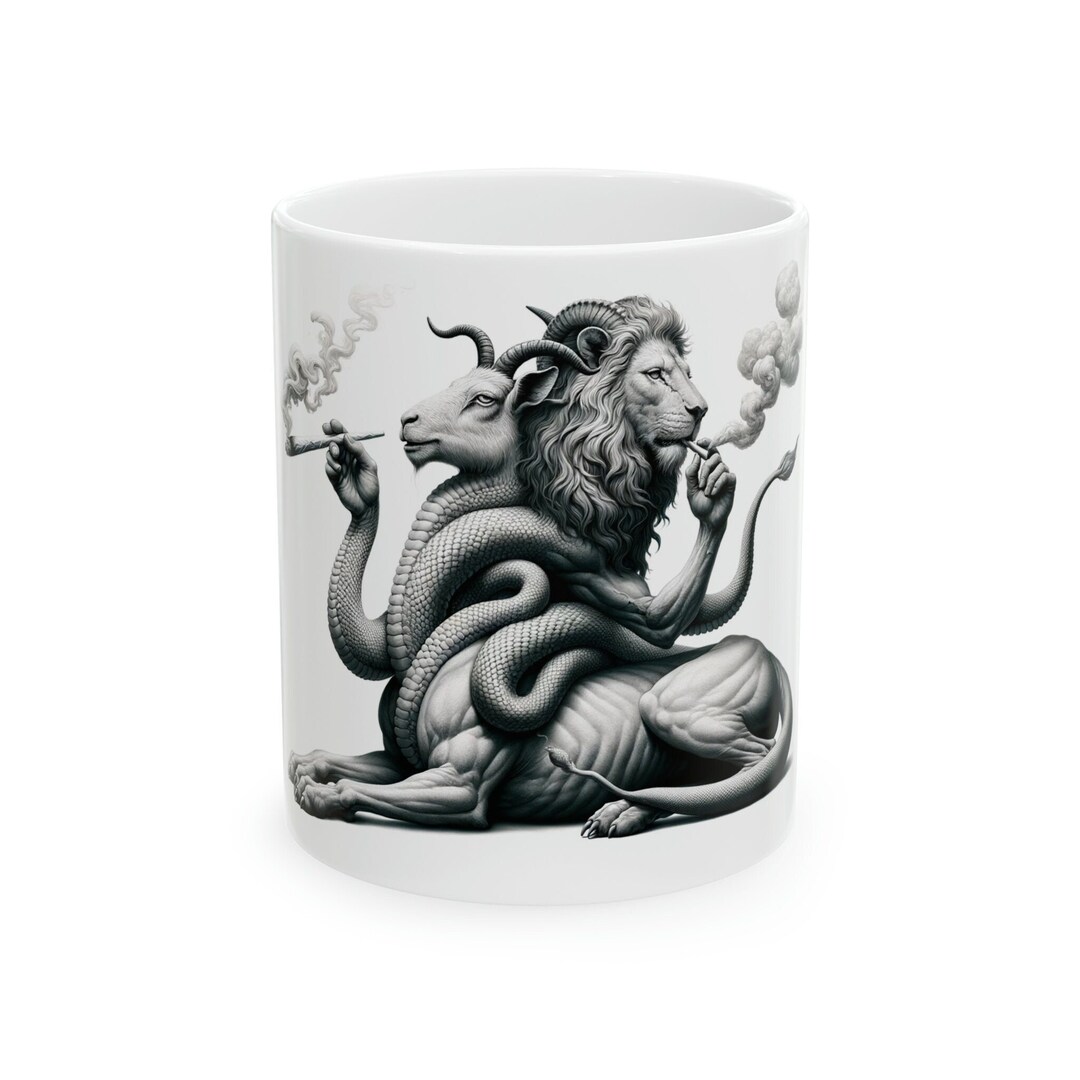 CHIMERA - WEED Themed Coffee Mugs - Perfect Gift for Smokers, Stoners ...