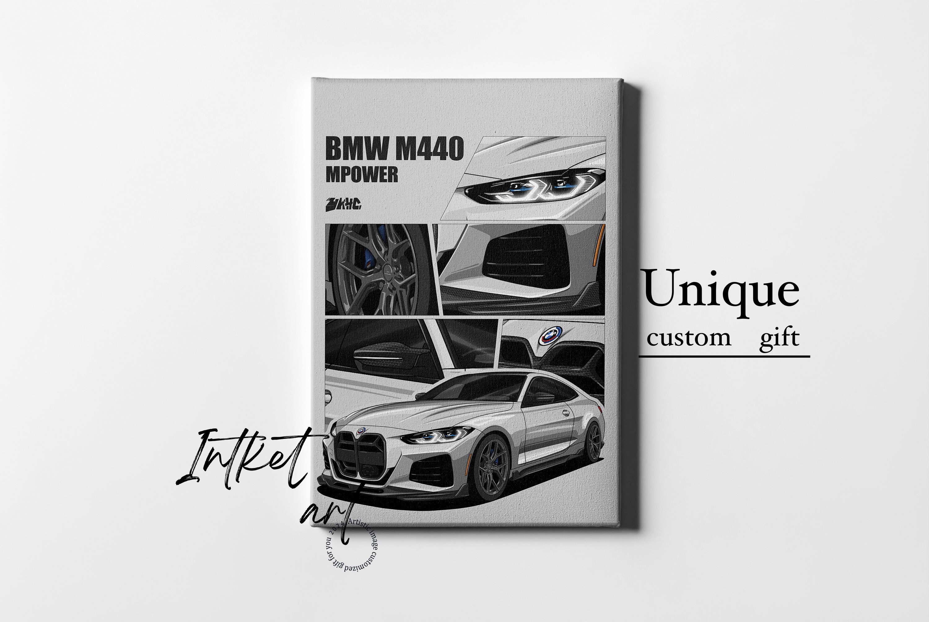 Digital Custom Car Drawing, Custom Gift for Car Enthusiasts, Gift for ...