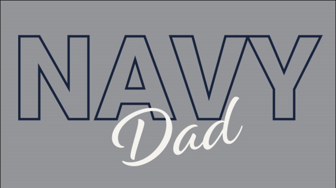 Navy Dad 04 PNG SVG - Etsy