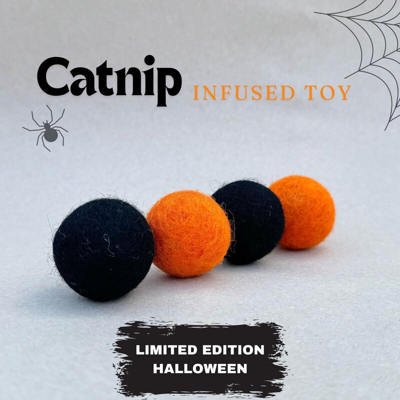 Halloween Cat Toys - Etsy