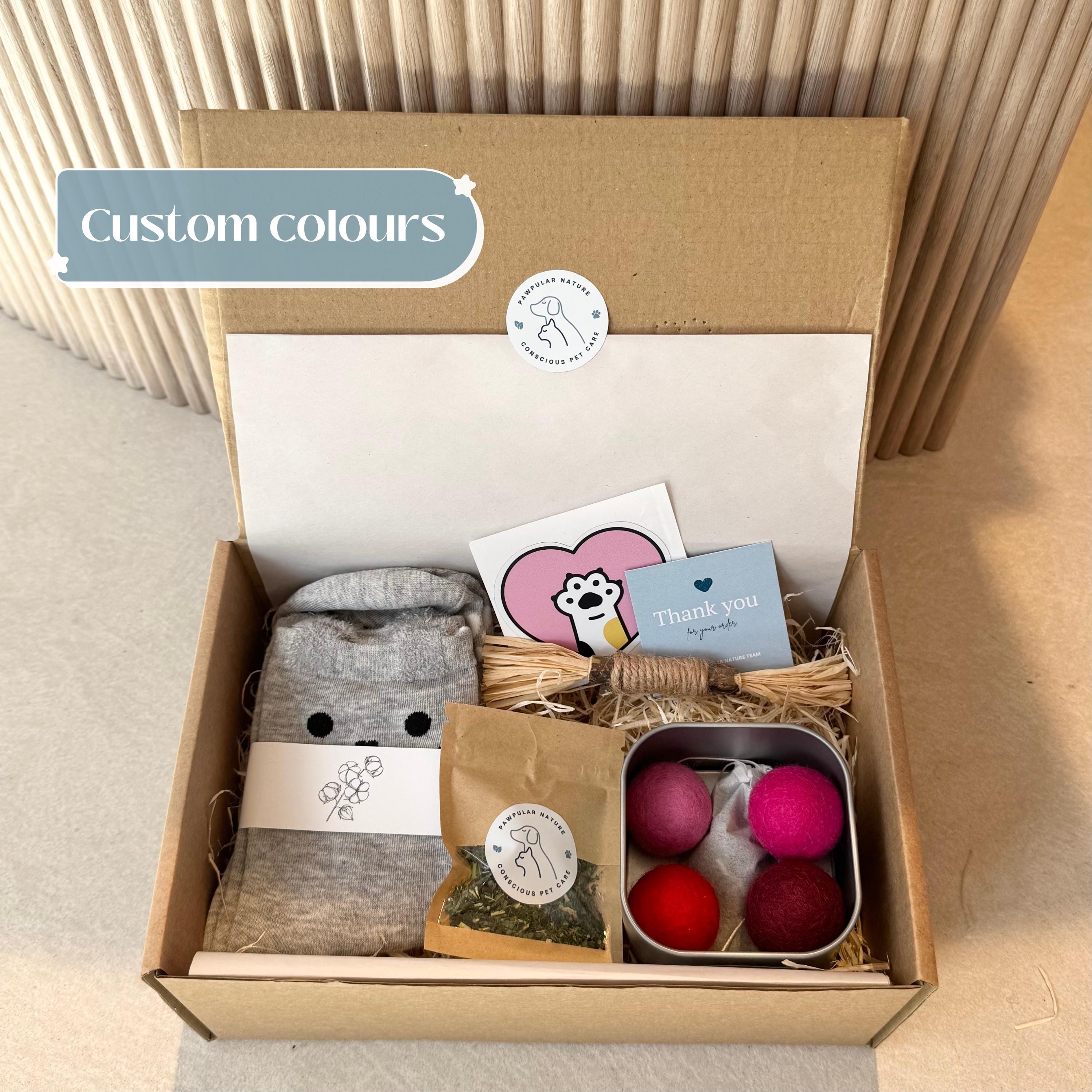 Personalised Cat Mum Gift Box | Natural Cat Toy Set | Conscious Pet ...