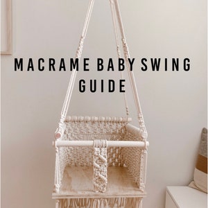 Macrame Swing - Etsy