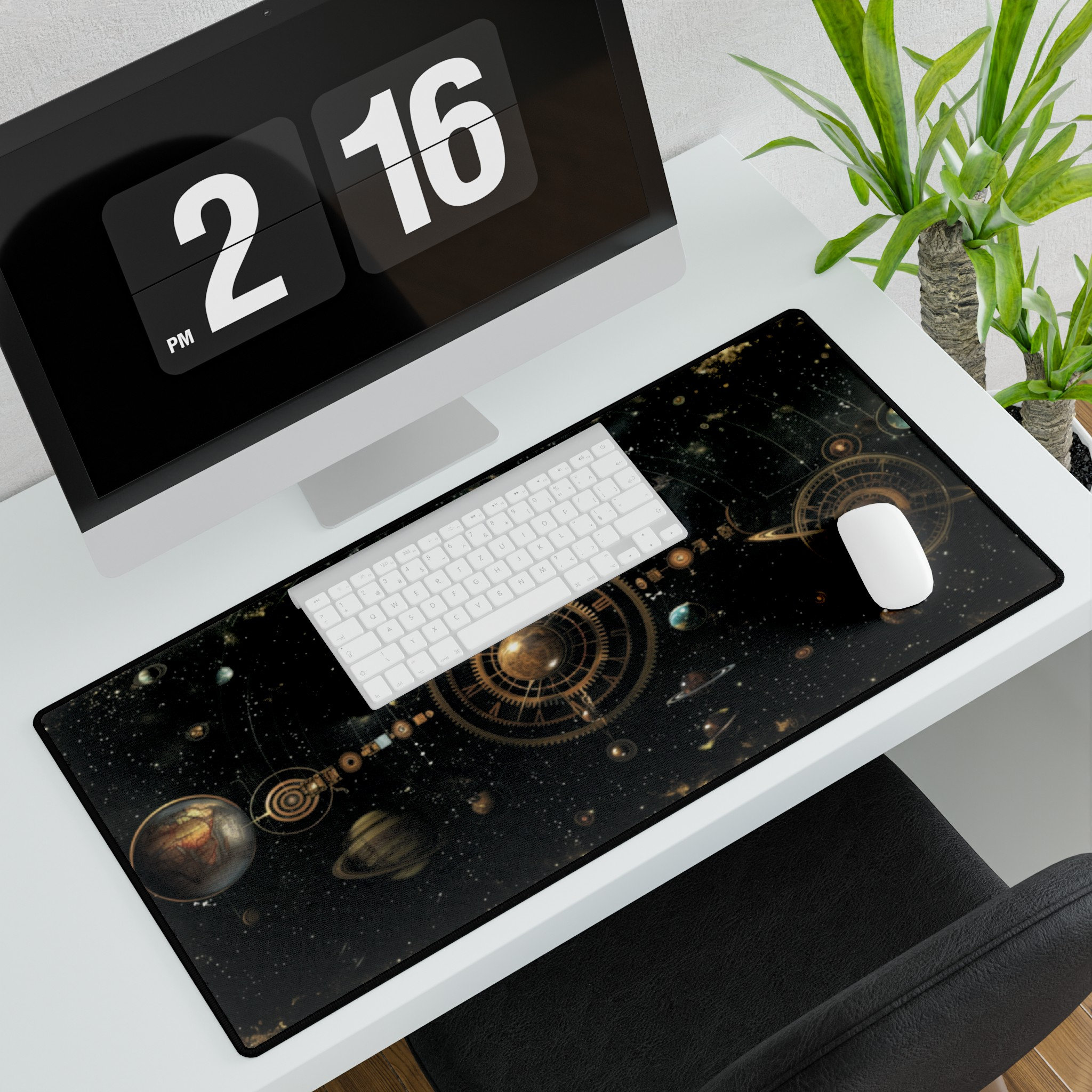 Celestial Steampunk Desk Mat| Steampunk Home Office Decor| Steampunk XL ...