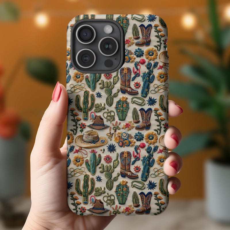 Western iPhone Case - Etsy
