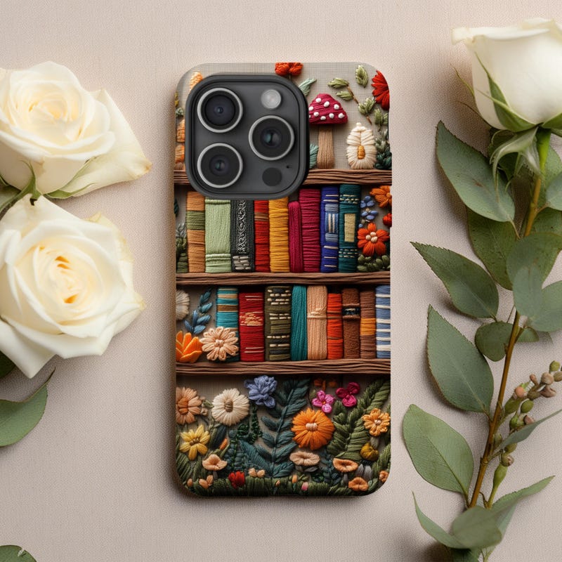 Embroidery Phone Case - Etsy