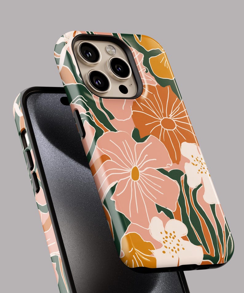 Floral, Matisse-inspired Phone Cases |retro Daisy Pattern|iphone ...