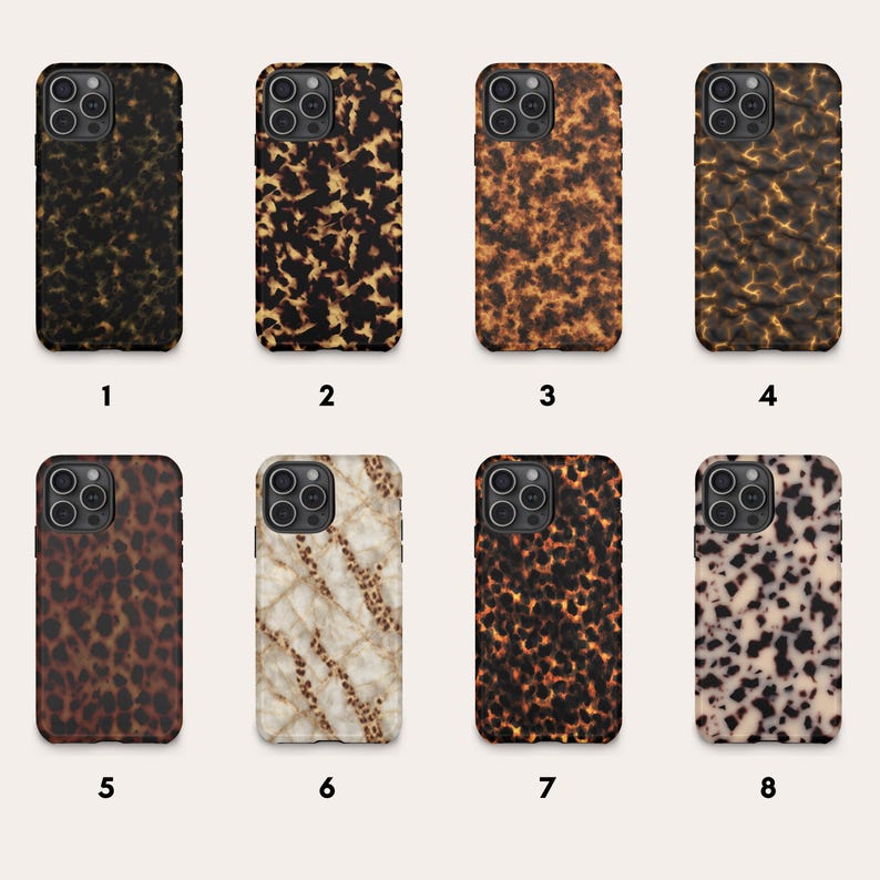 Custom Tortoise Shell Phone Case | Iphone, Samsung, Google Pixel - Etsy