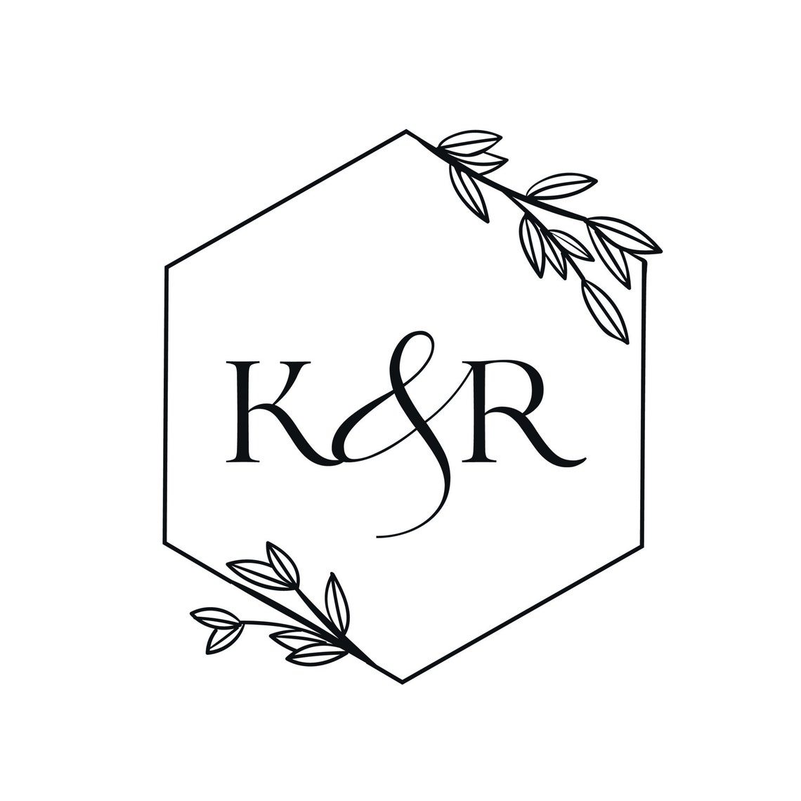 Wedding Logo Monogram, Wedding Logo Design, Couples Initials Logo ...