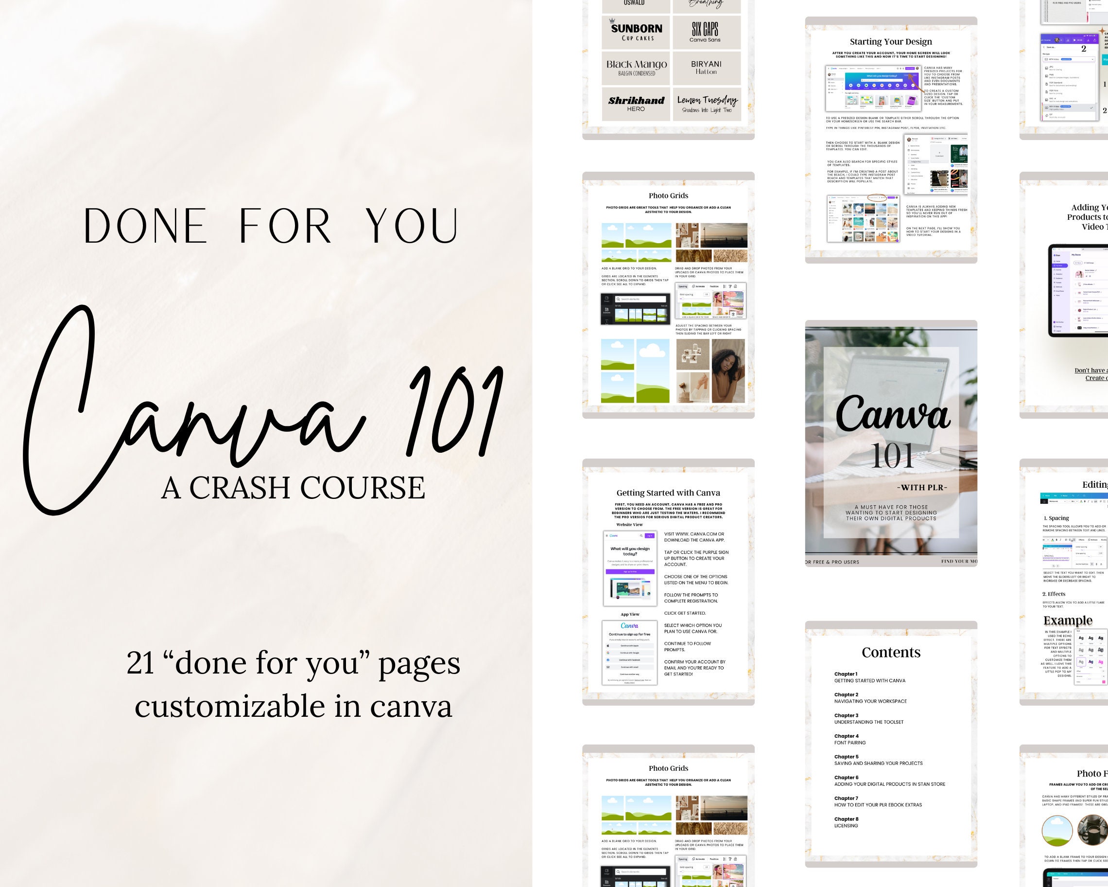 Canva 101: How to Guide for Canva With Master Resell Rights MRR and ...
