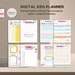Digital Kids Planner, Daily Planner for Children, Homeschool ...