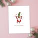 Printable Notecards - Santa Helper Elf - Unique, Custom, Original, Fun ...