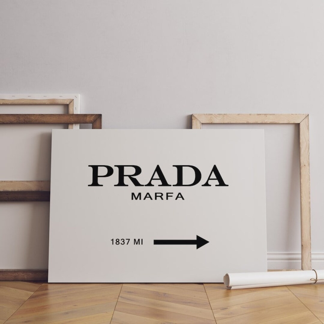 Gossip Girl Marfa Sign, Marfa Canvas, Luxury Fashion Canvas ...