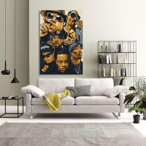 Rap Legends Rapper Poster Stars Kings of Hip Hop Music Posters ...