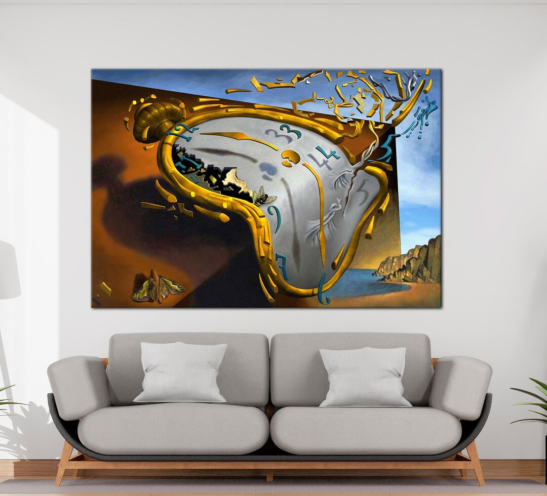 Salvador Dali Art,the Persistence of Memory,melting Clock,dali Artwork ...