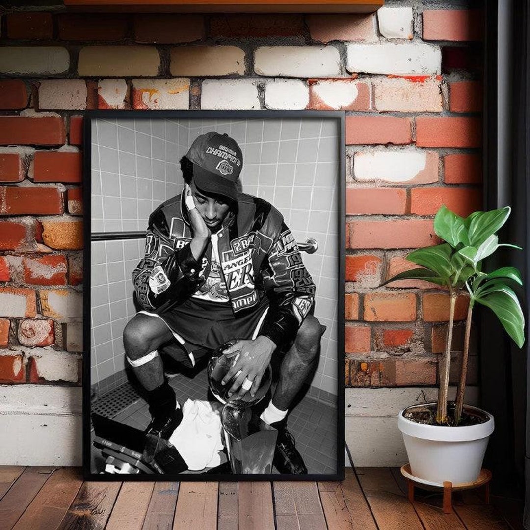 Kobe Bryant Poster, Kobe Bryant Print, Kobe Bryant Wall Art, Basketball ...
