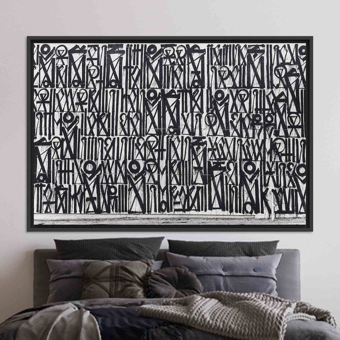 Retna Wall Art, Abstract Digital Decor, 3D Wall Art, Retna Printable ...