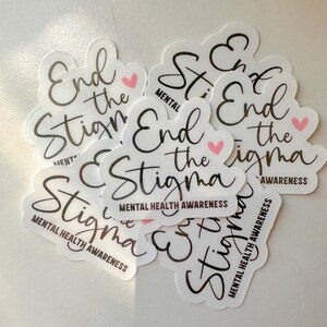 Mental Health Awareness Sticker Funny Mental Health Laptop Sticker ...