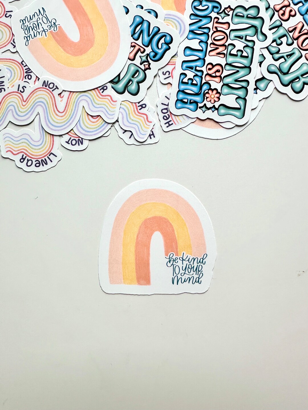 Mental Health Sticker Laptop Sticker Mental Health Awareness Water ...