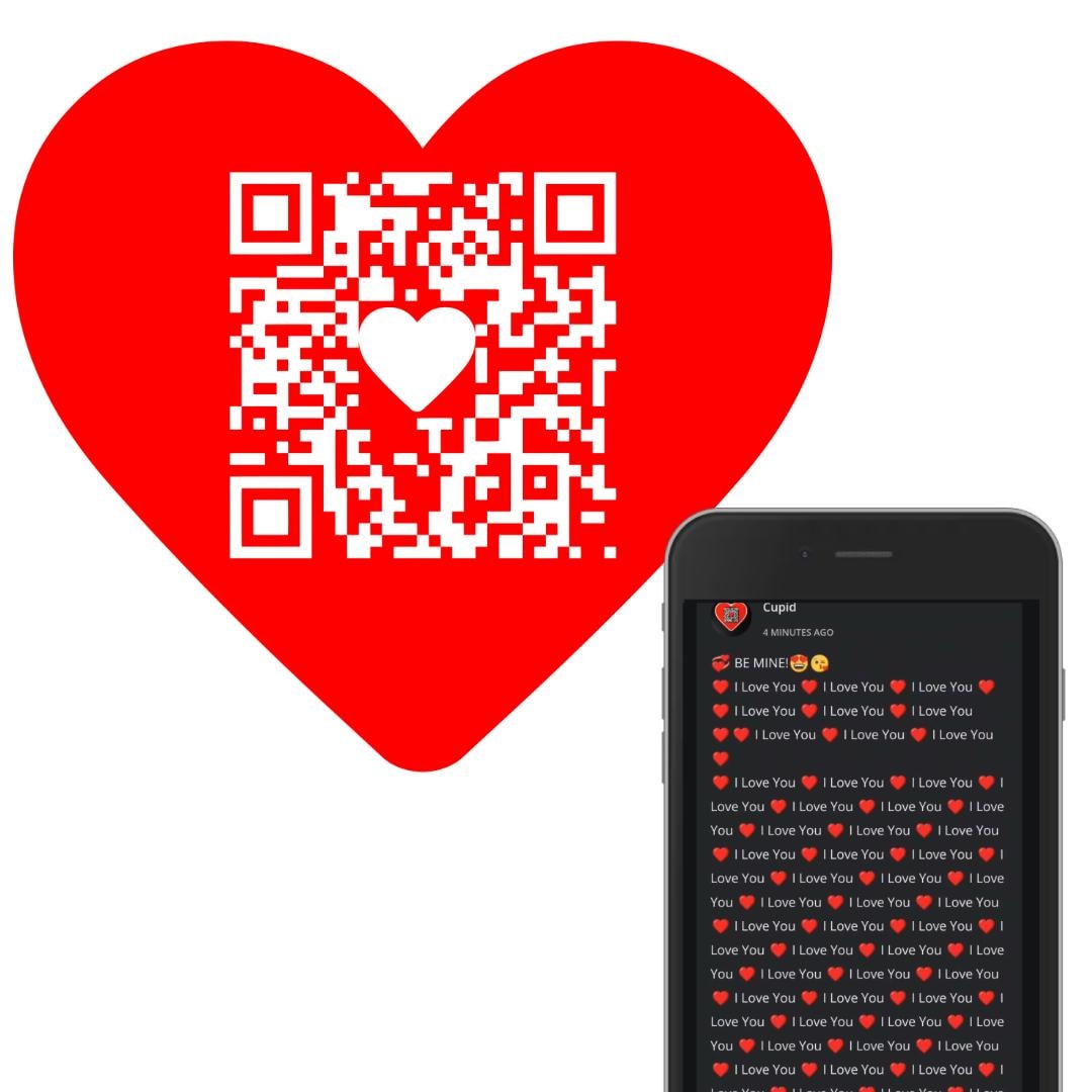 Editable QR Code Message or Redirect Custom Personalized Changeable ...