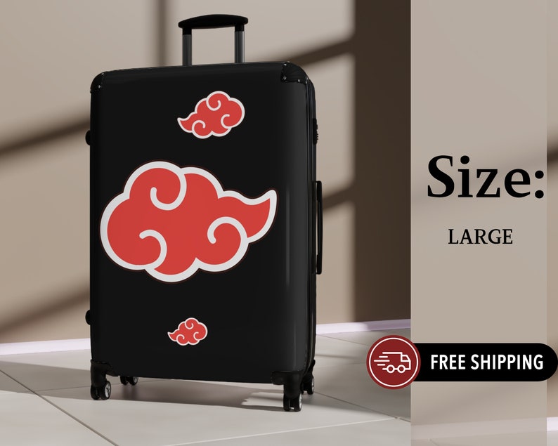 Anime Clouds Suitcase | Carry-on Luggage | Fun Travel Companion for ...
