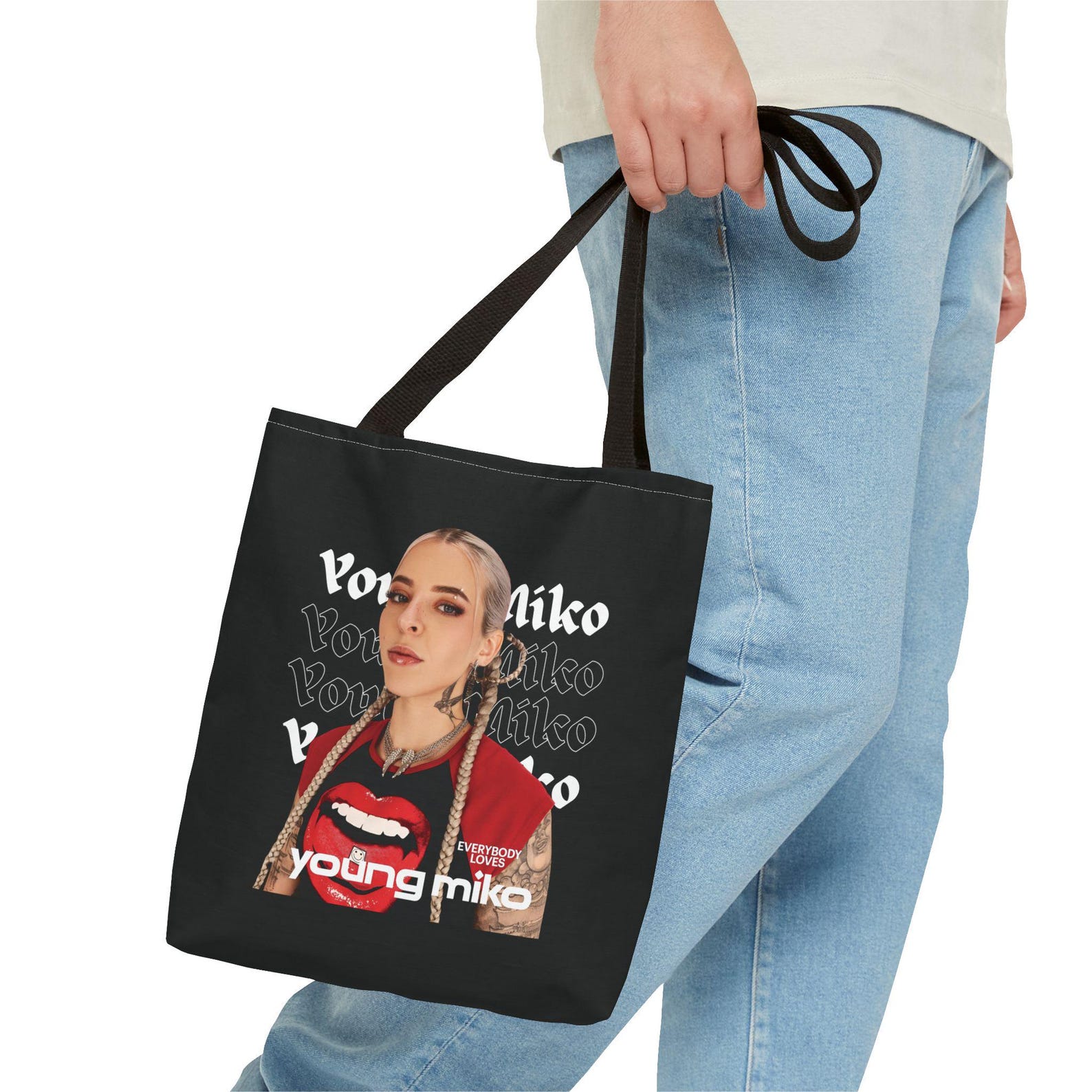 Young Miko Tote Bag YOUNG MIKO Gift Idea Merch - Etsy