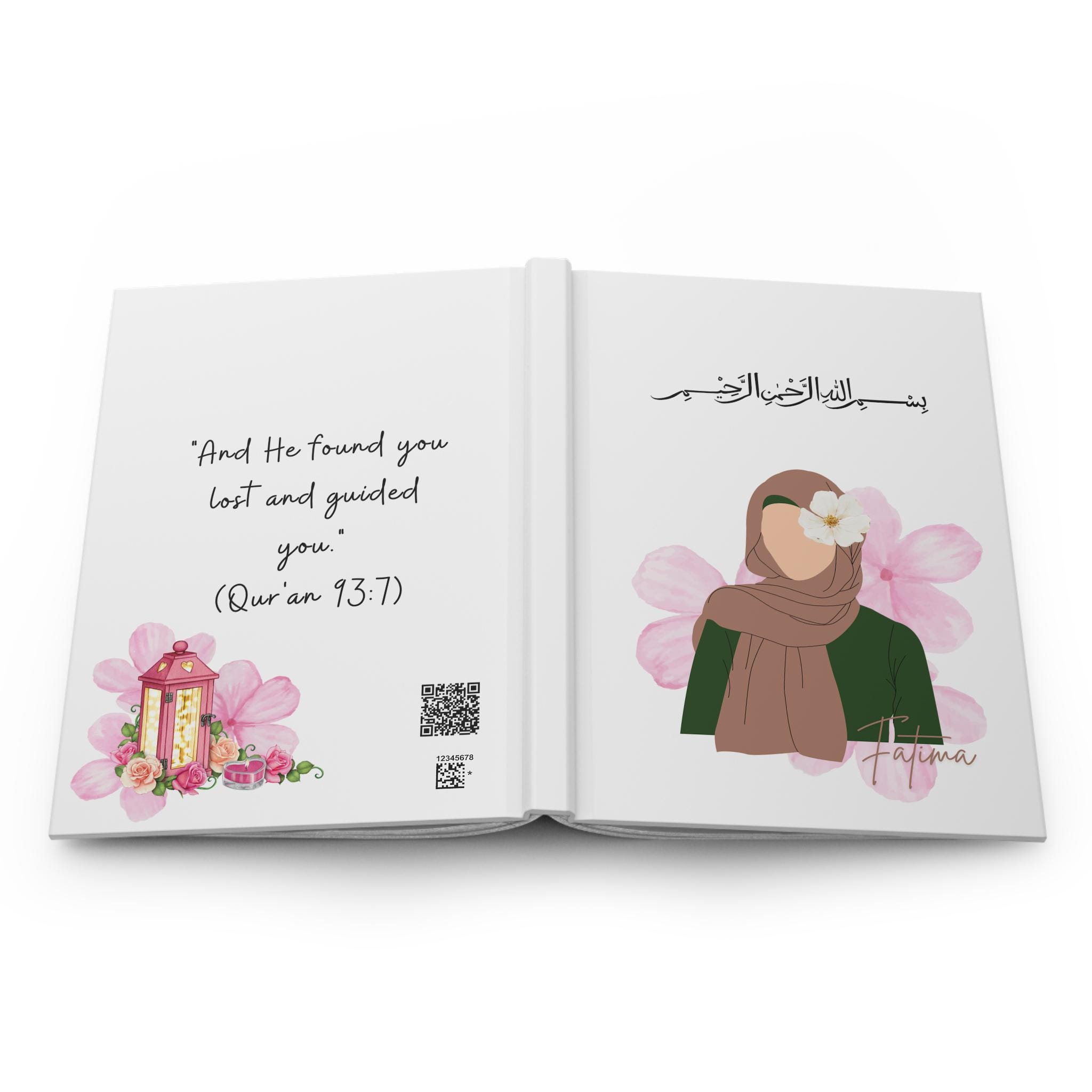 Personalized Islamic Hardcover Journal, Dua Notebook, Eid Gift - Etsy