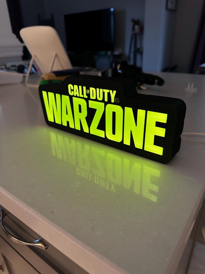 Call of Duty Warzone Light Box - Etsy