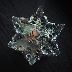 Gothic Zinc Silver Incense Burner, Dark Silver Reflux Incense Tower ...