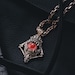 S925 Silver "evil Source" Demon Eye Pendant, Handmade Gothic Jewelry ...