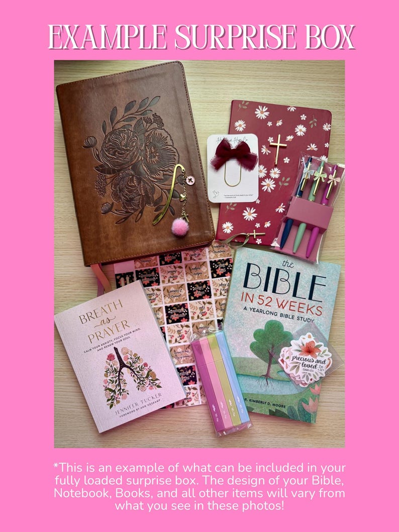 Fully Loaded Bible Kit | Surprise Bible | Mystery Bible | Journaling ...