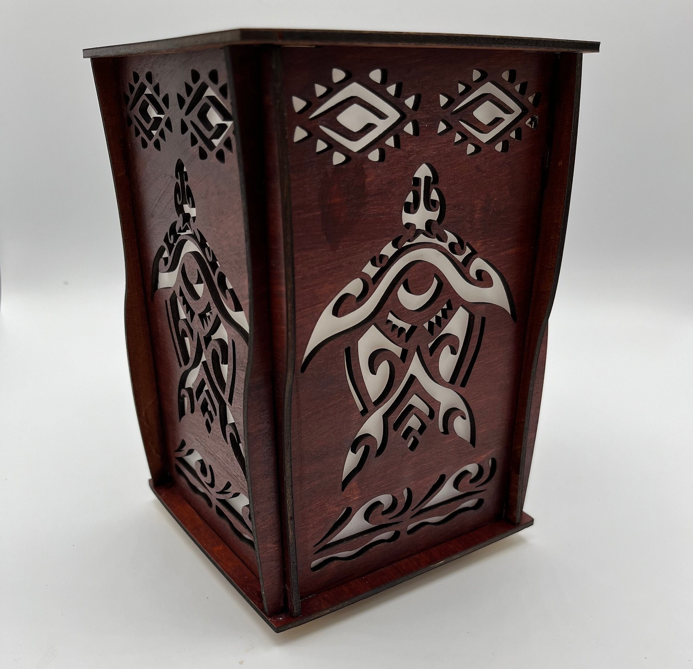 Handcrafted Laser Cut Night Lamp/lantern Choose Your Favorite Sea ...