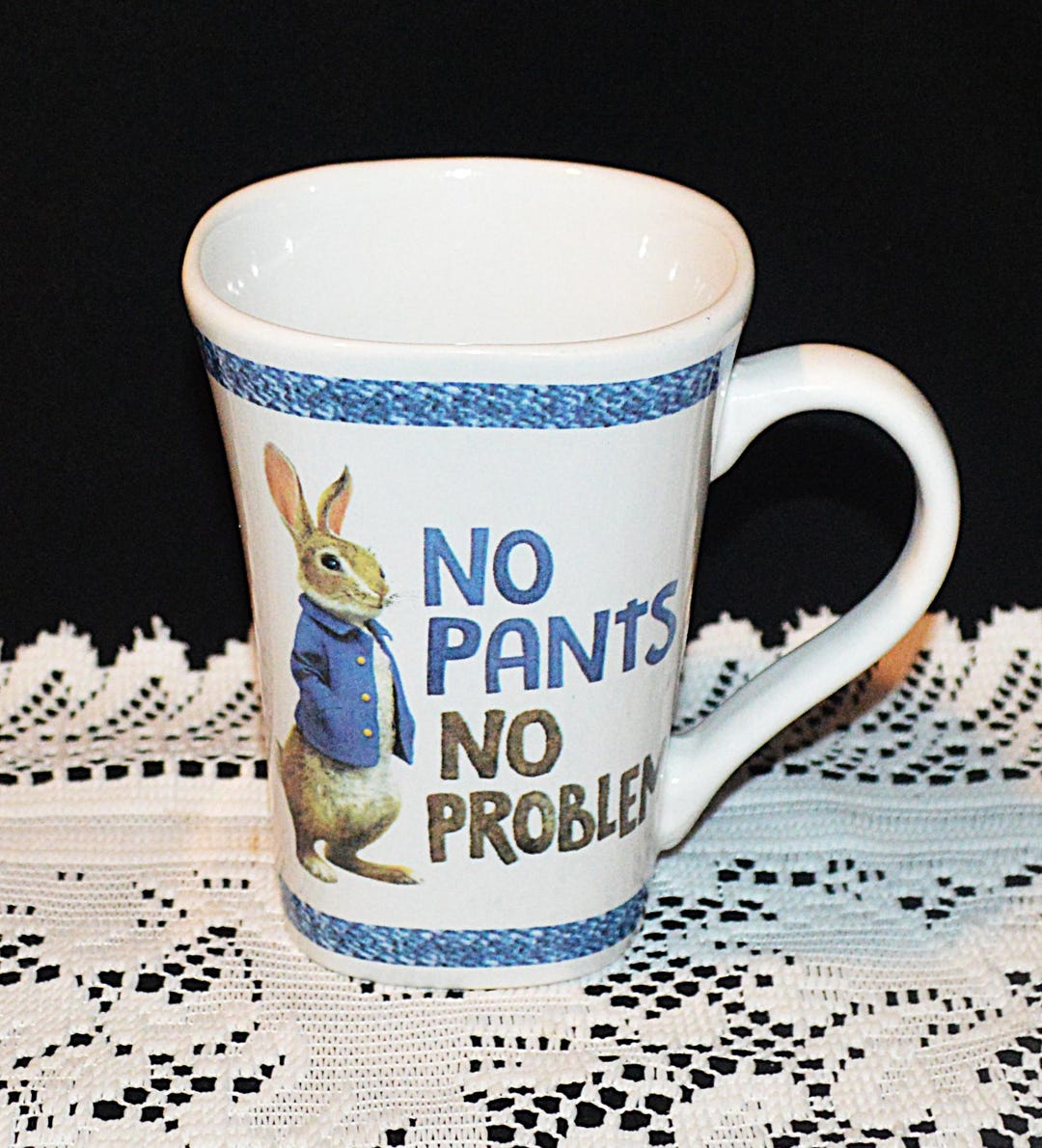 Adorable Peter Rabbit 2 Movie - No Pants, No Problem Mug Coffee Cup ...