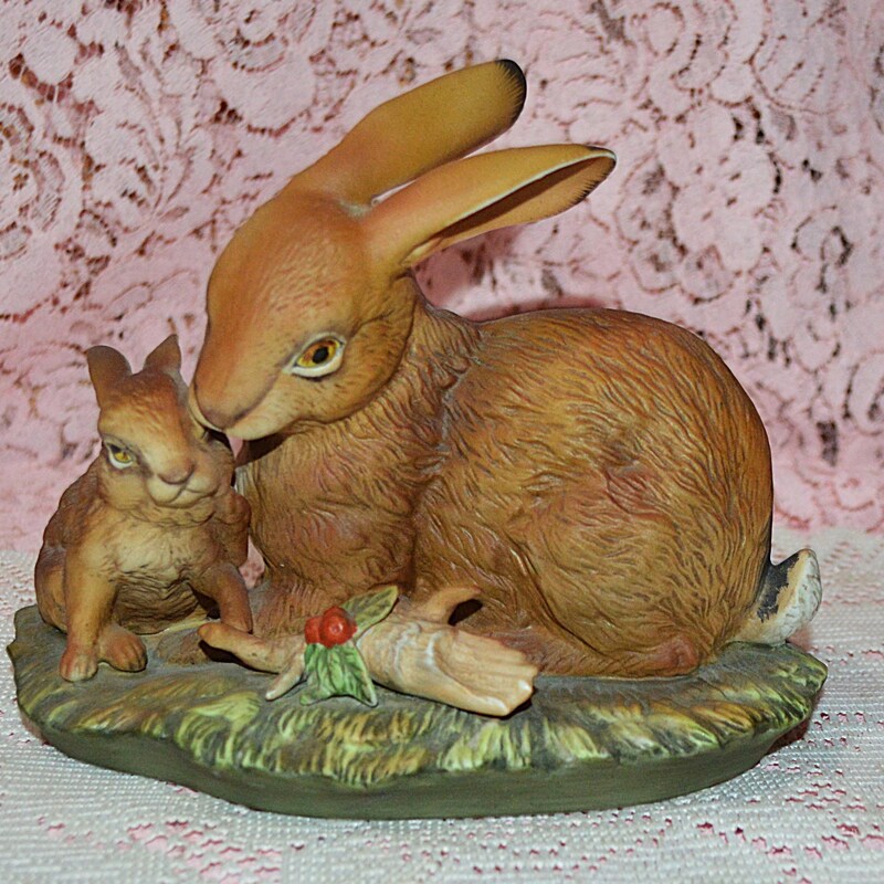 Homco Bunnies - Etsy