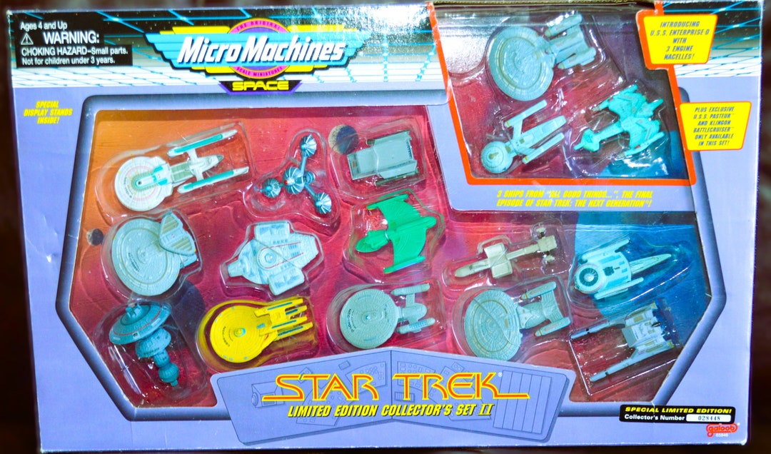 Micro Machines Star Trek Limited Edition Collectors Set II, Has Never ...