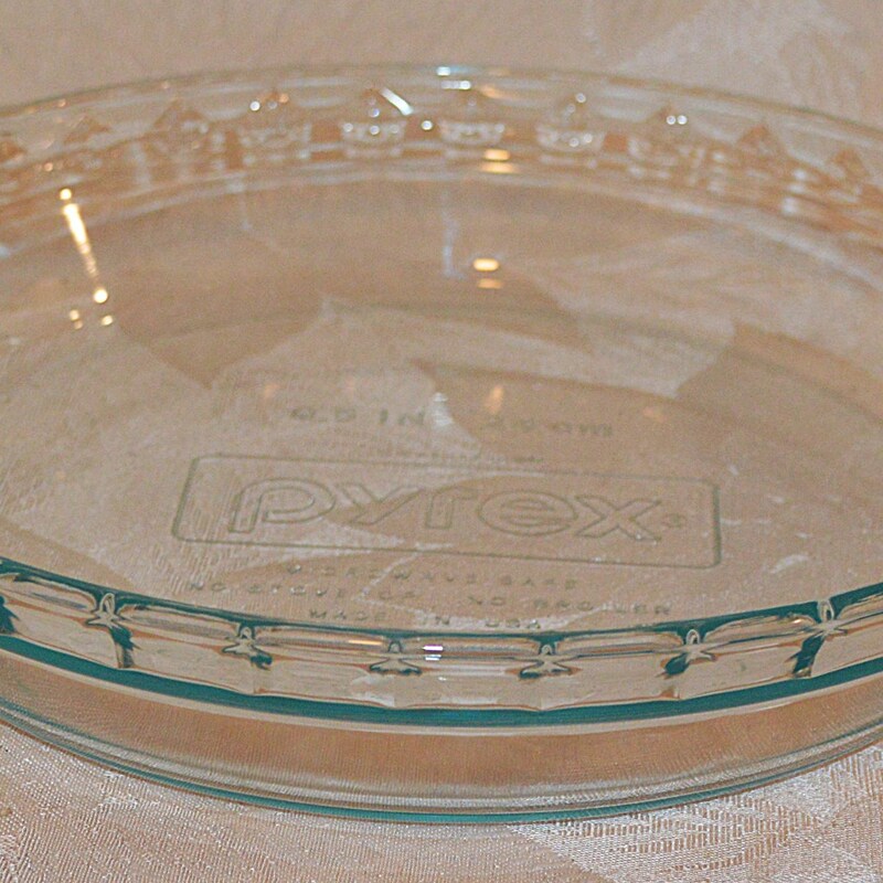 Pyrex Pie Plate - Etsy