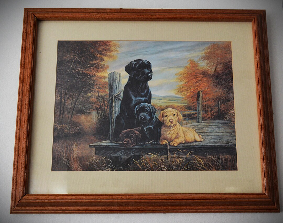 Change of Seasons by Ruane Manning - Framed Matted Lithograph Under ...