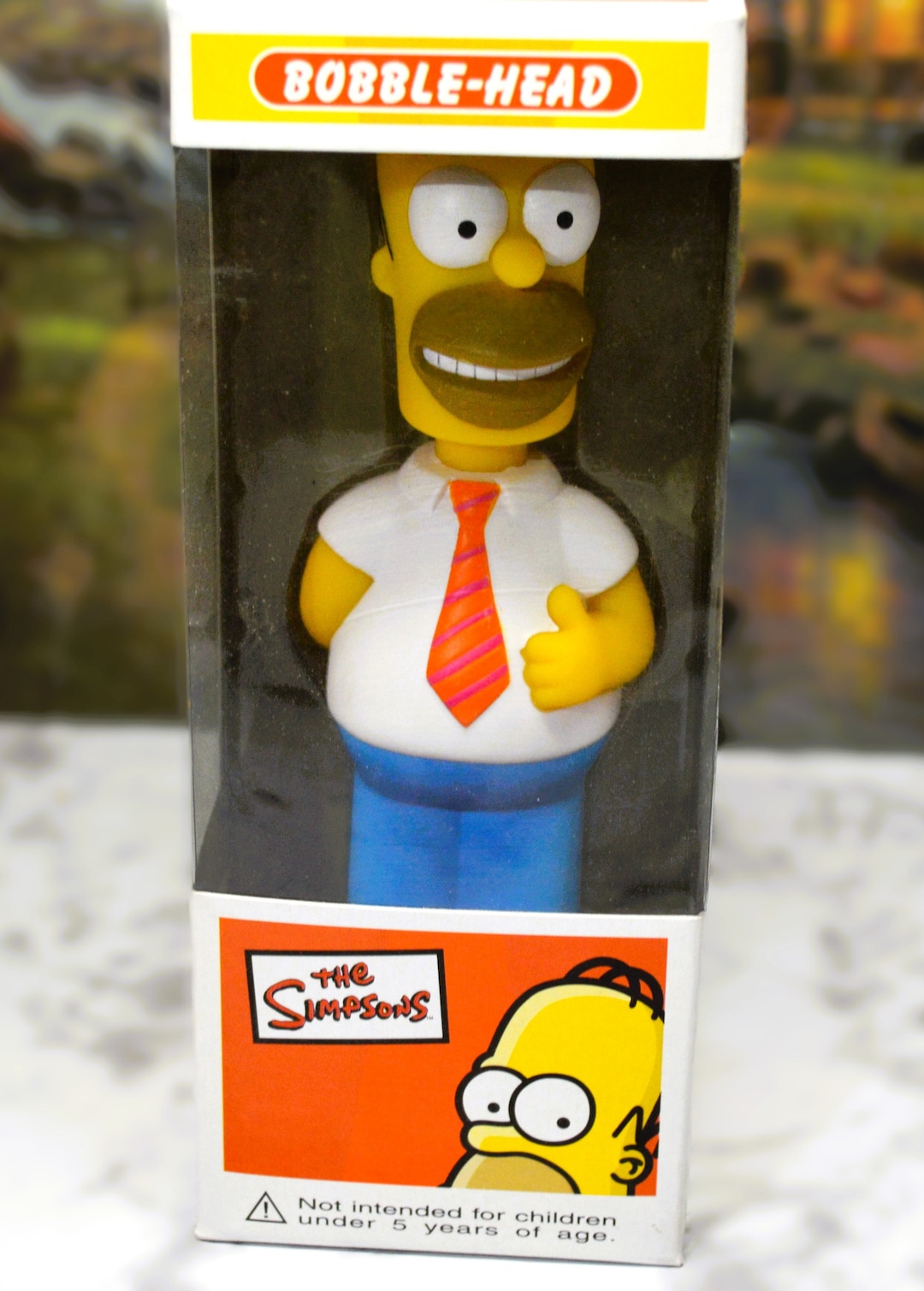 Funko the Simpsons Homer Simpson Bobble-head Figure 2005 New in Box ...