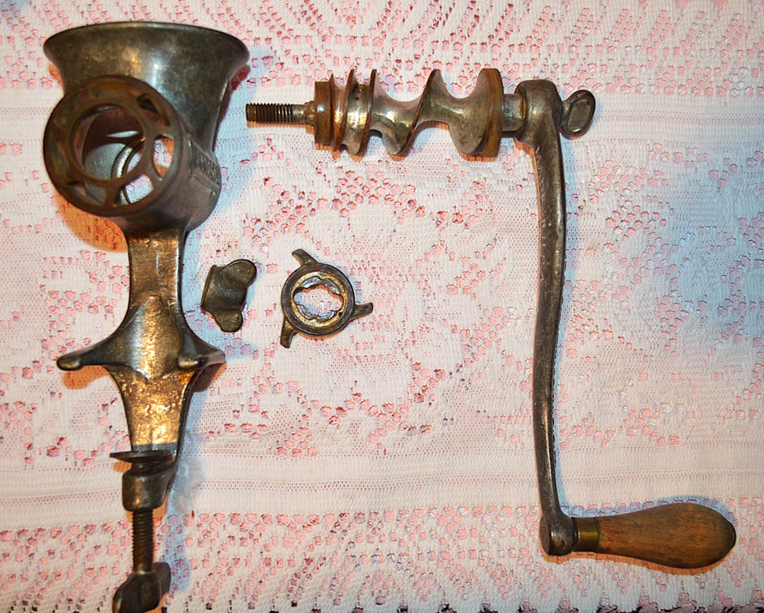 Antique early 1900s Universal No. 1 Meat Grinder Food Chopper L.F. & C ...