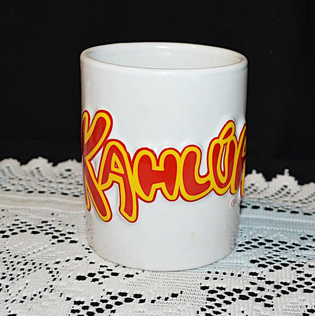 White and Red Kahlua 3D Logo Ceramic Coffee Mug - FREE Shipping - Etsy