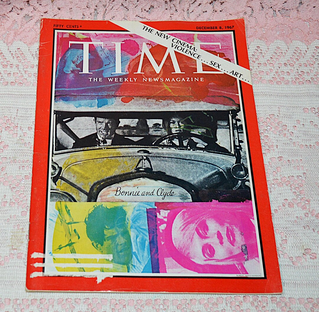 Time Magazine - the New Cinema Bonnie & Clyde December 8, 1967 ...