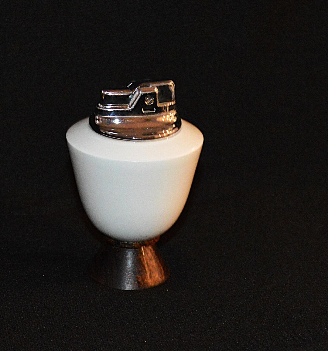 Elegant White China Rosenthal Scandia Table Lighter, Fashioned by ...