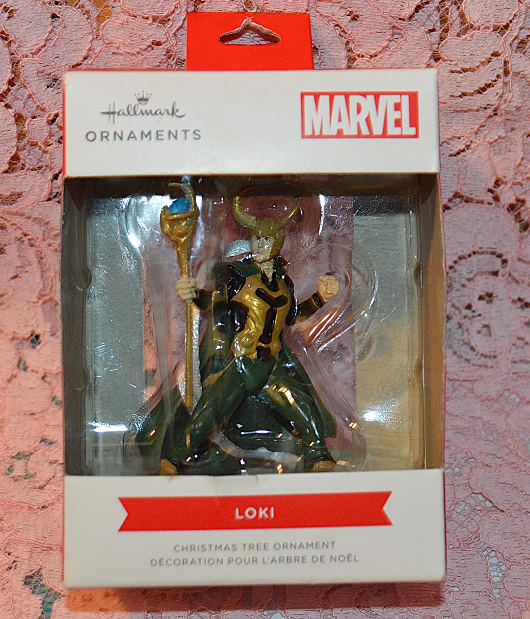 Hallmark Disney Marvel Avengers LOKI 3.5" Boxed Tree Ornament - Loki is ...
