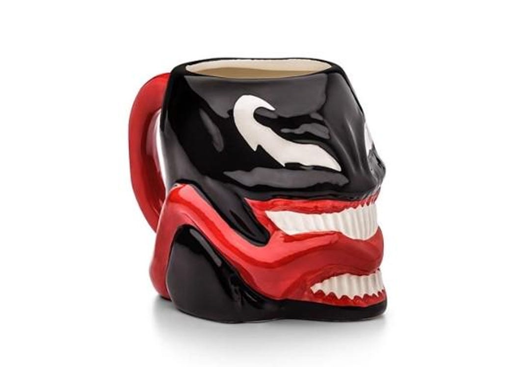 Marvel Comics VENOM Villains Hero 16oz Molded Mug Ceramic Cup Venom ...