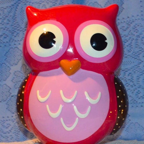 Owl Coin Bank - Etsy