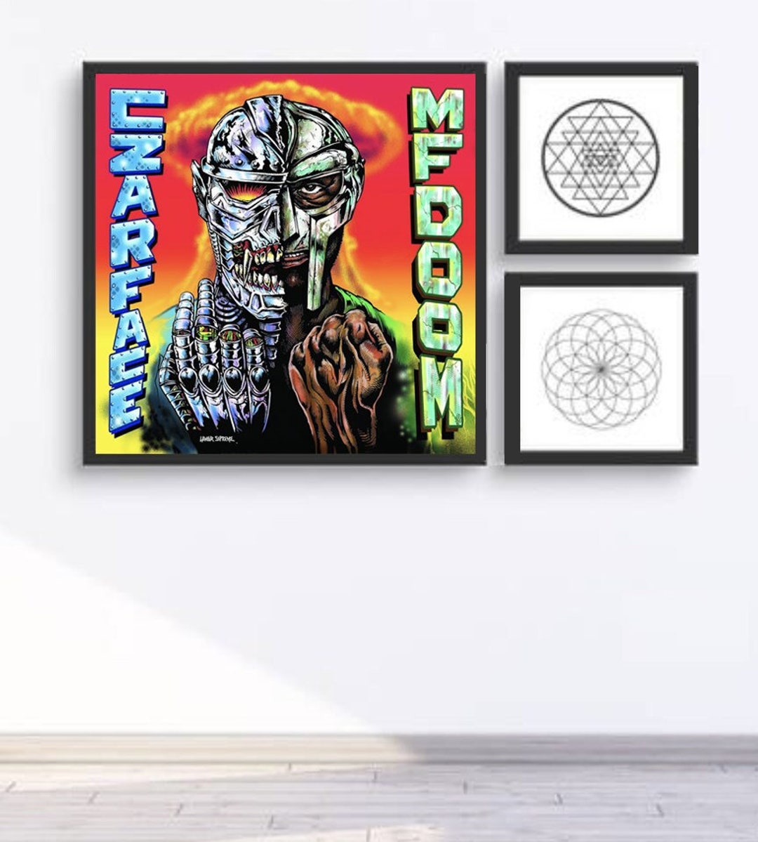 CZARFACE MF DOOM Poster, Hiphop, Music, Independent, Wall Art - Etsy