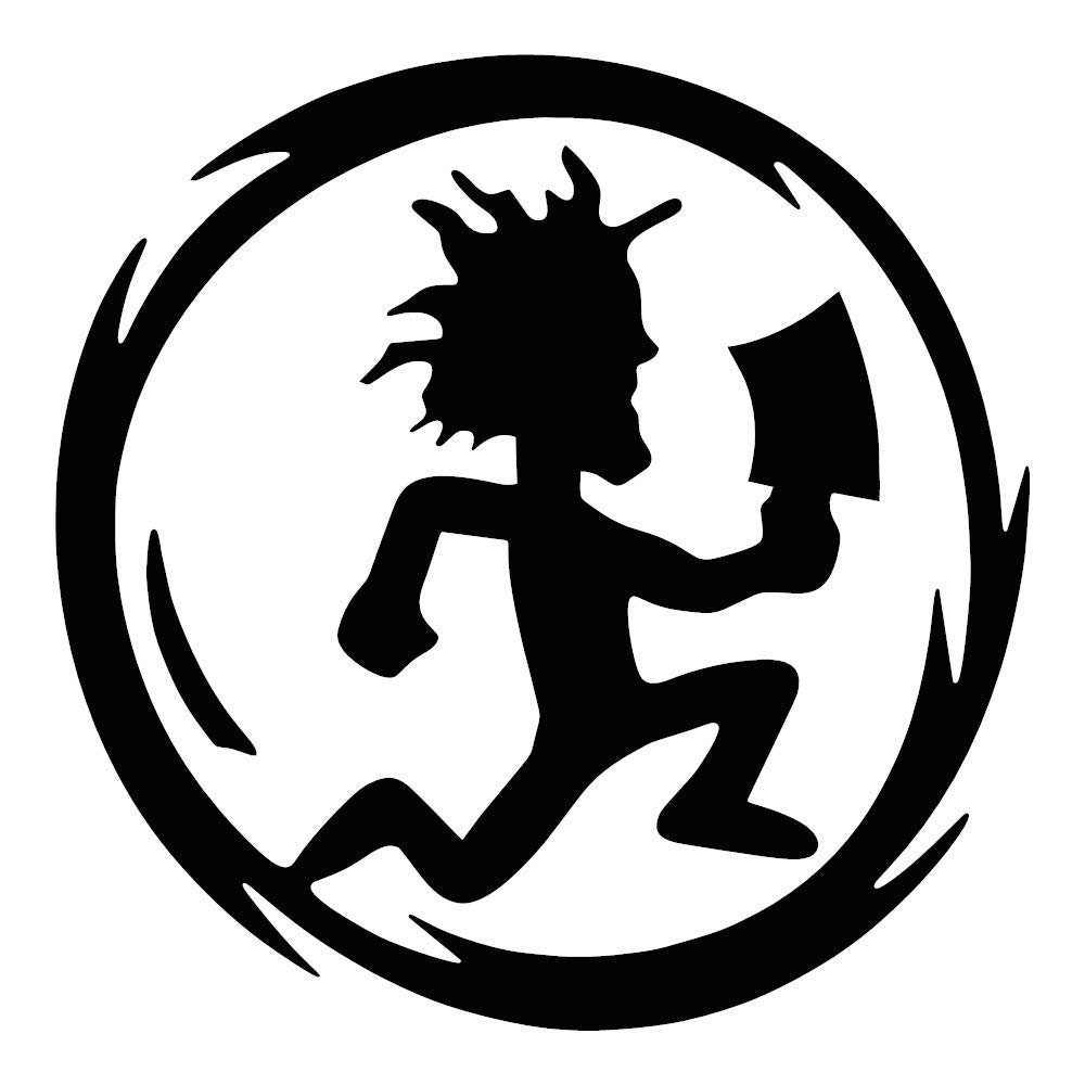 Icp Hatchet Man Barbed Wire Vinyl Decal Etsy