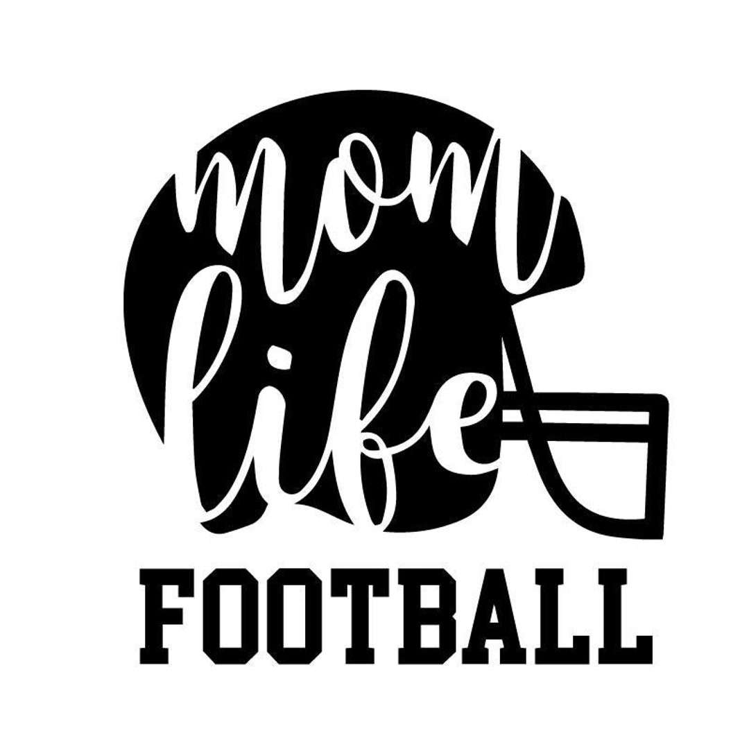 Football Mom Vinyl Decal - Etsy